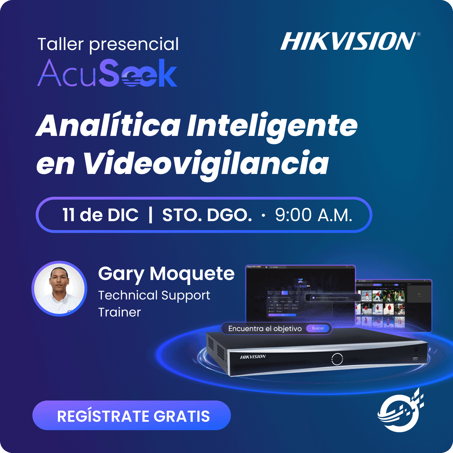 Taller Presencial HIKVISION AcuSeek - Analítica Inteligente en ...