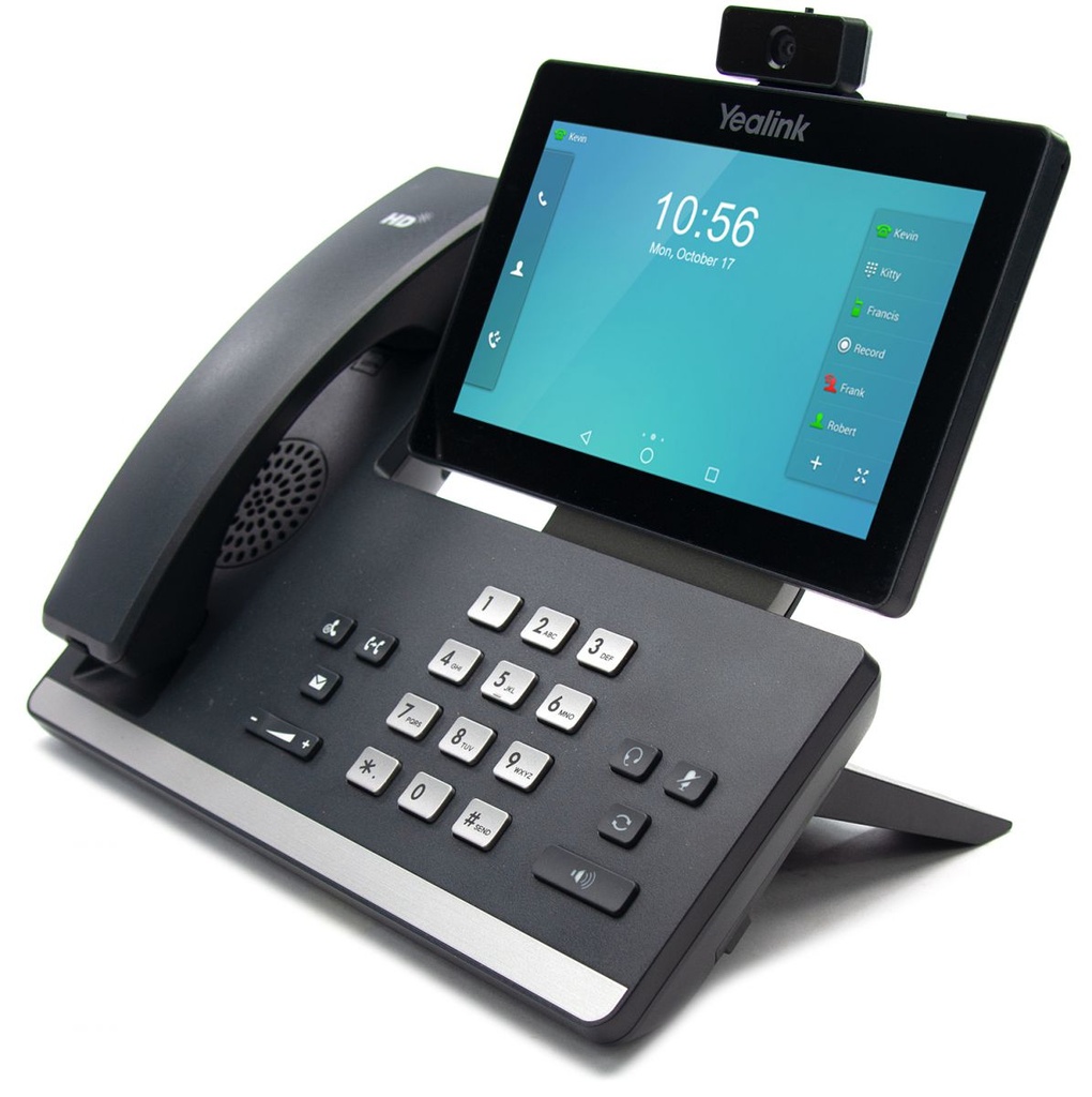 Yealink Tel. IP Gigabit PoE Conf. 3 Vías/16 Cuentas 7" Bluetooth/Wi-Fi ...